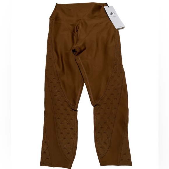 ALO Yoga | Pants & Jumpsuits | Alo Yoga Airlift Mesh Highwaist Celeste ...